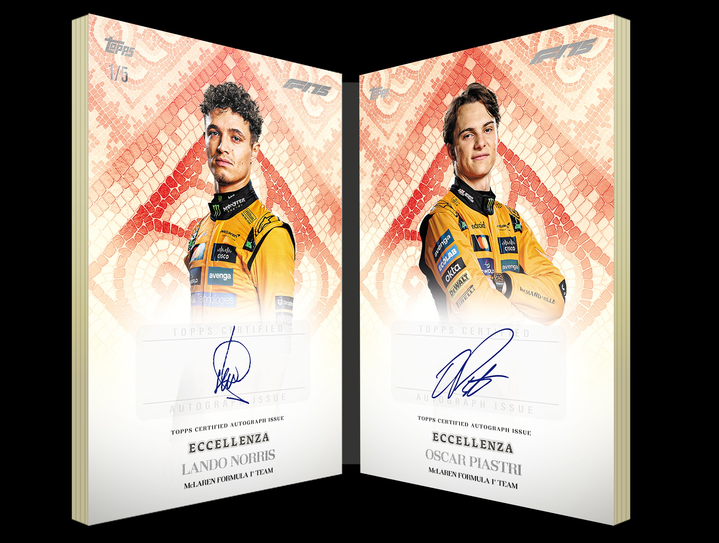 2025 Topps F1 Eccellenza Complete Checklist | Racing Cards | Waxcomp
